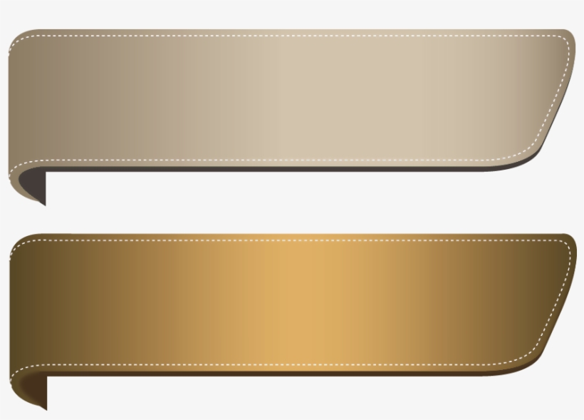 View Full Size - Brown Ribbon Banner Png PNG Image | Transparent PNG ...