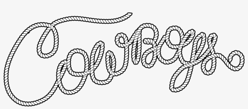 Cowboys Rope Logo-01 - Cowboy PNG Image | Transparent PNG Free Download ...