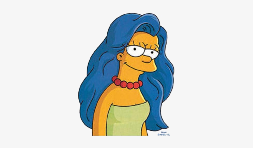 Download Best Free Marge Simpson Png Image - Marge Simpson With Hair ...