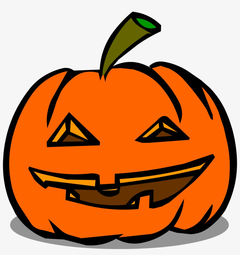 Happy Jack O Lantern Sprite 002 - Club Penguin Pumpkin PNG Image ...