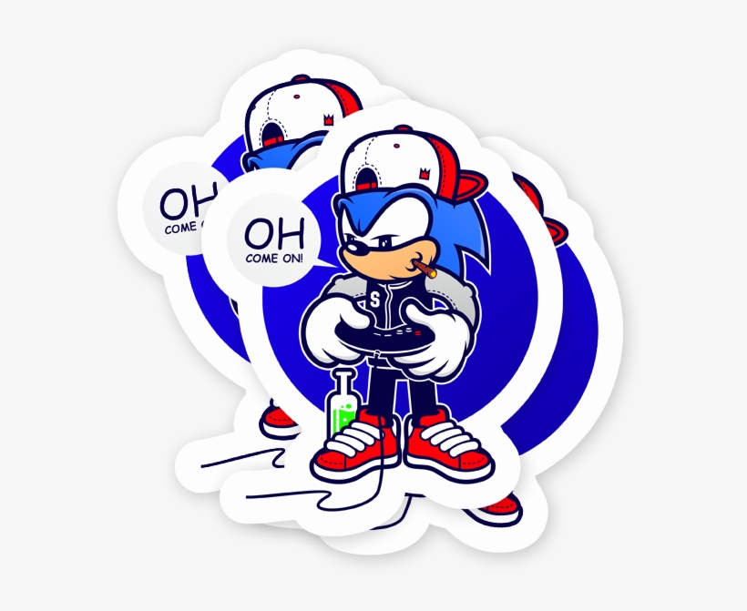 Sonic, Pyramid Head & Zombiebot - Cartoon PNG Image | Transparent PNG ...