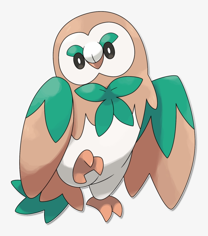 Rowlet Evolution - Rowlet S Evolution PNG Image | Transparent PNG Free ...