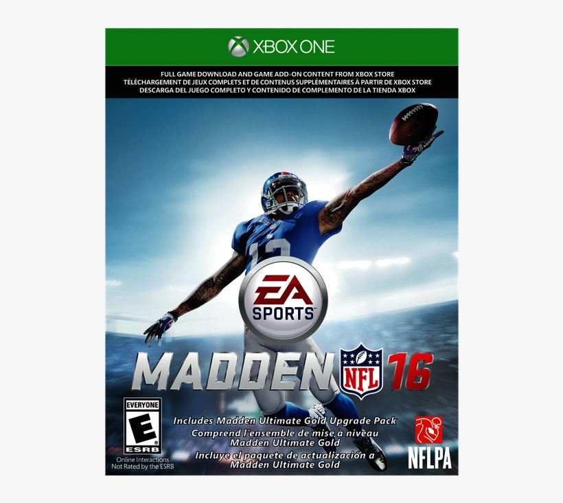 Microsoft Xbox One Ea Sports Madden Nfl 16 Bundle - PNG Image ...