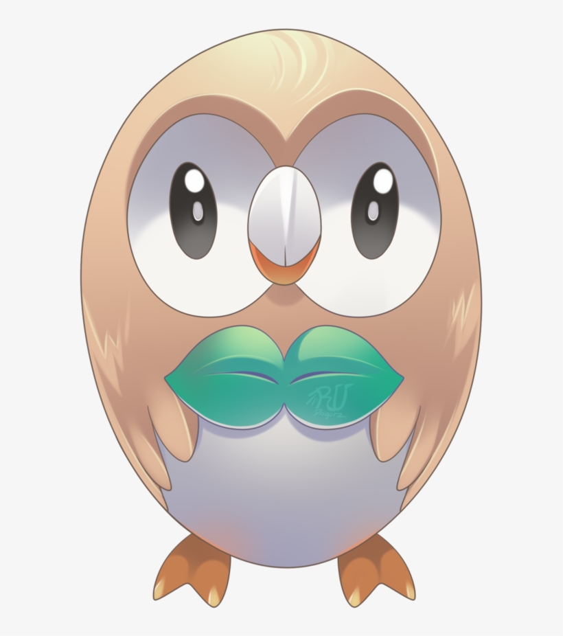 Rowlet - Drawing PNG Image | Transparent PNG Free Download on SeekPNG