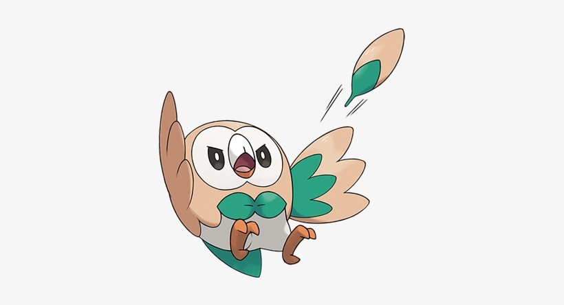 Rowlet - Rowlet Pokemon Sun And Moon PNG Image | Transparent PNG Free ...