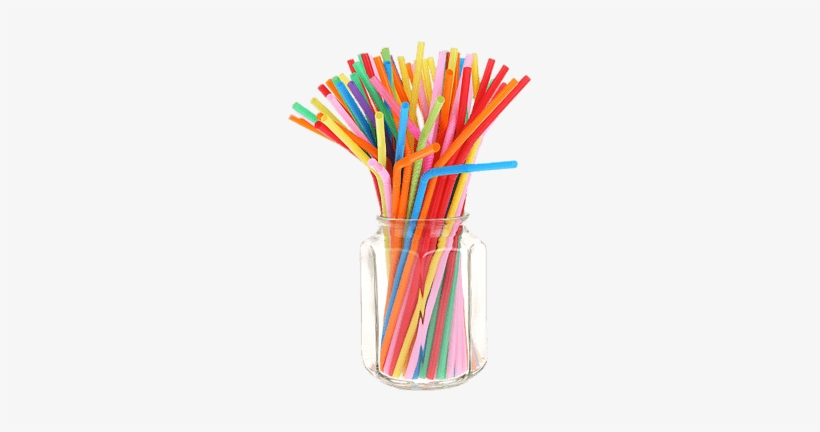 Coloured Straws In A Jar - Plastic Straws PNG Image | Transparent PNG ...