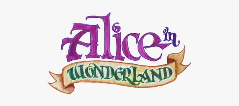 Download Alice In Wonderland - Alice And Wonderland Logo | Transparent ...