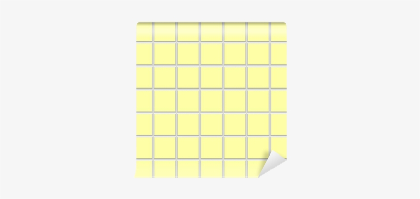 Yellow Square Ceramic Tiles Texture Wall Mural • Pixers® - Indoor Games ...