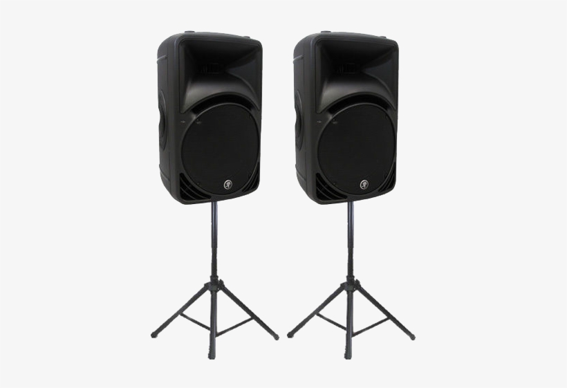 Comes With Two Mackie Srm450 Powered Speakers With - Sound Speakers ...