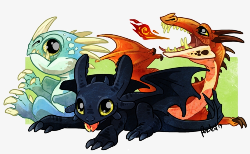 Httyd2 Feature By Singingflames On Clipart Library - Cute How To Train ...