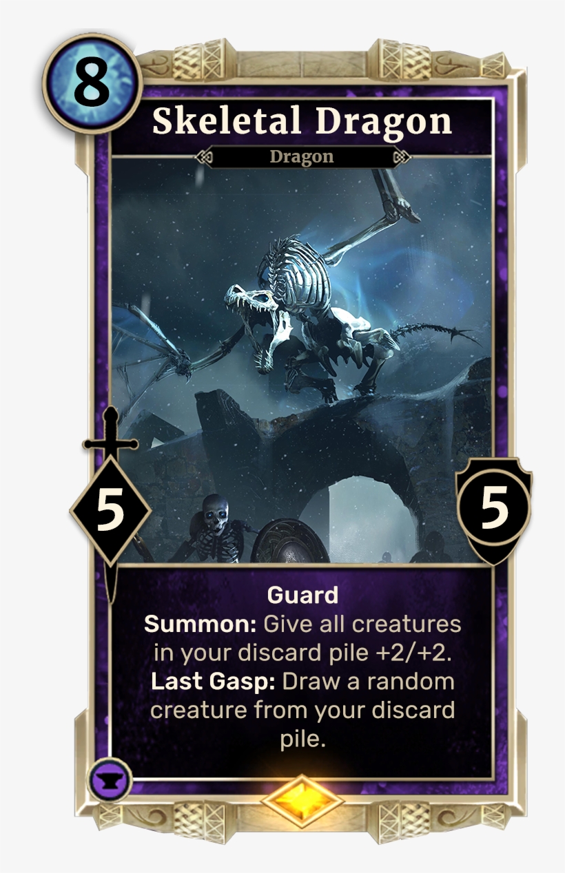 13 Jun - Elder Scrolls Legends Bone Colossus PNG Image | Transparent ...