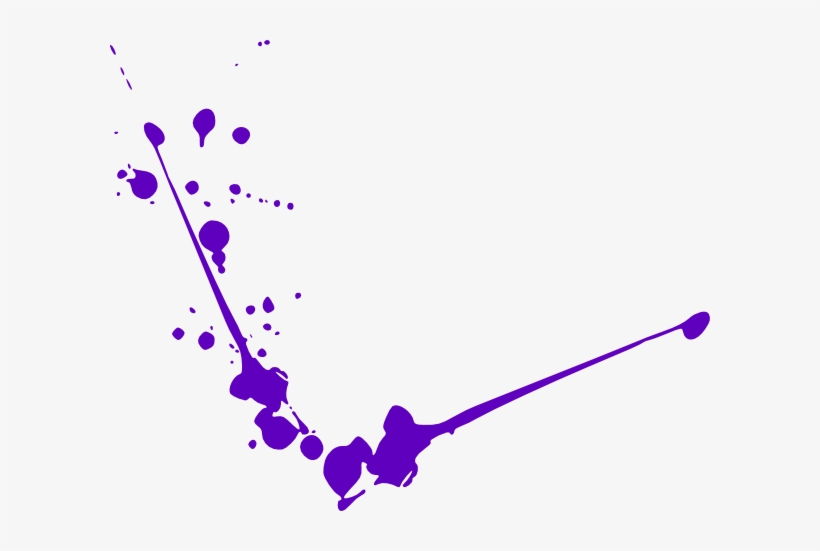 Download Free Library Purple Transparent Paint Splatter - Purple Paint ...