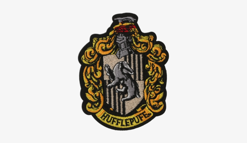 Hufflepuff Crest Embroidered Patch - Harry Potter Hufflepuff Iron On ...