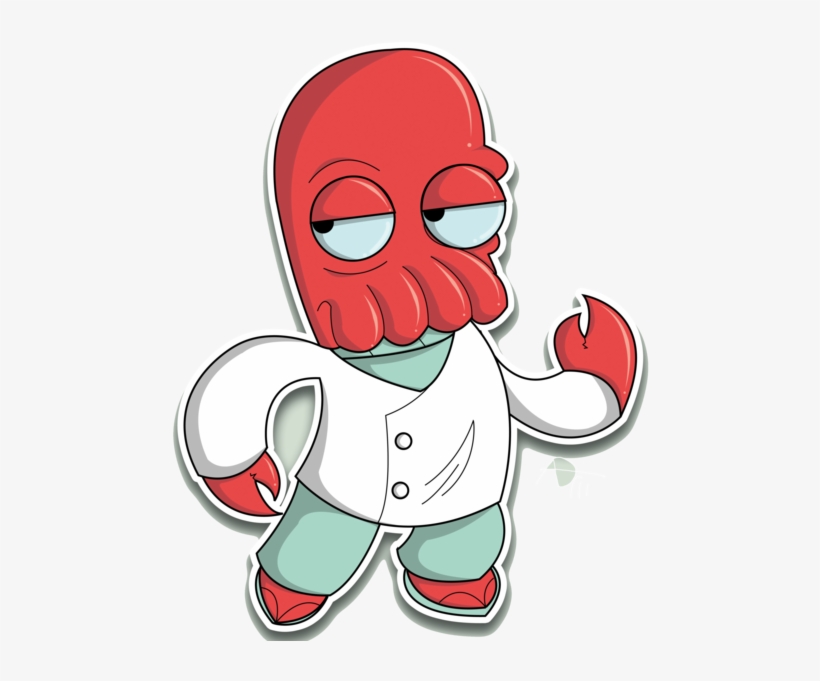 Zoidberg Bender Leela Philip J - Зойдберг Футурама Арт PNG Image ...