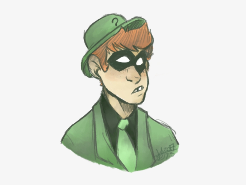 The Riddle Man - Drawing PNG Image | Transparent PNG Free Download on ...