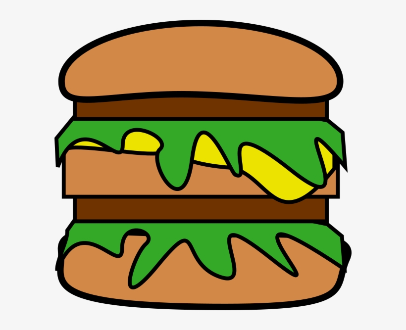 Bigmac Clip Art At Clker Com Vector - Big Mac Svg PNG Image ...