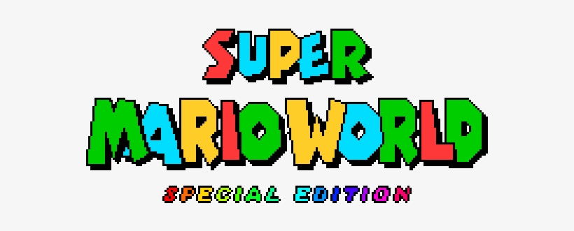 [mario Builder] Super Mario World - Super Mario World Title Screen Gif ...