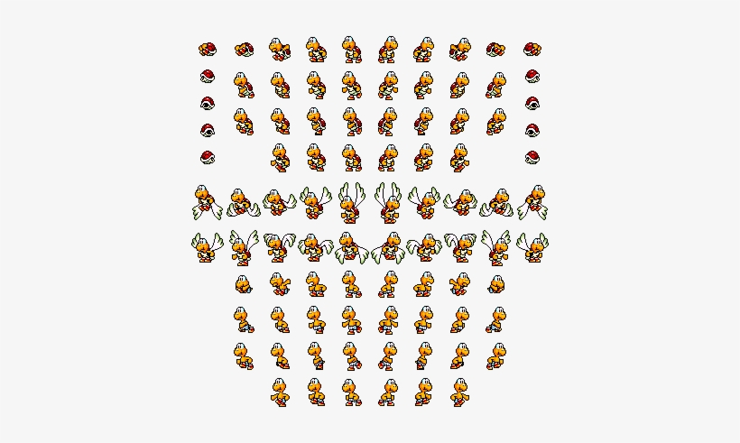 Download Smw2 - Super Mario World Koopa Sprite | Transparent PNG ...