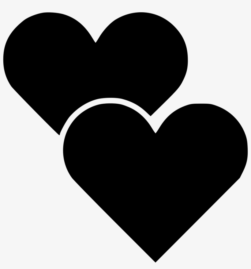 Two Hearts - - Heart PNG Image | Transparent PNG Free Download on SeekPNG