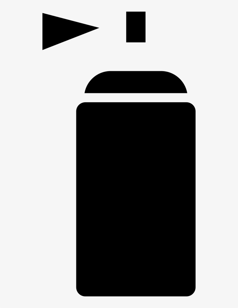 Paint Spray Can Outline Comments - Aerosol Paint PNG Image ...