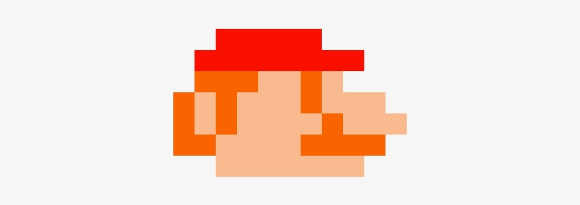 Download Mario Pixel Head - Original Super Mario Png | Transparent PNG ...