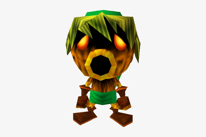 U Link - Legend Of Zelda Majora's Mask Deku Link PNG Image ...