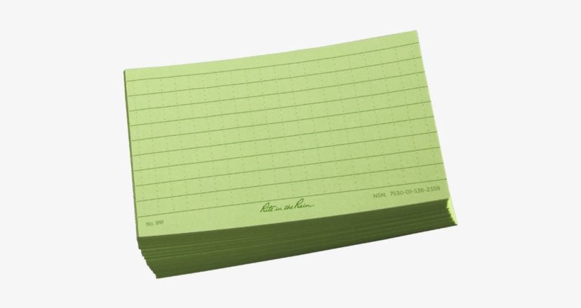 Index Cards 100/pk - Green Index Card PNG Image | Transparent PNG Free ...