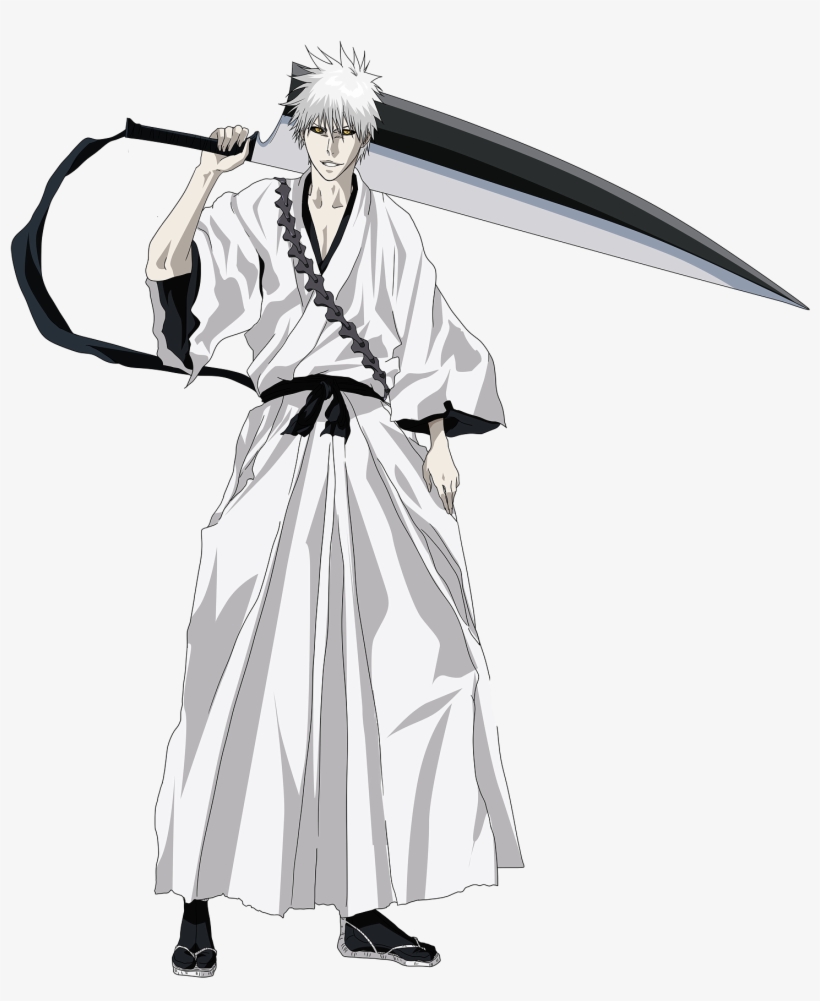 Zangetsu - Hichigo Shirosaki Png PNG Image | Transparent PNG Free Download on SeekPNG