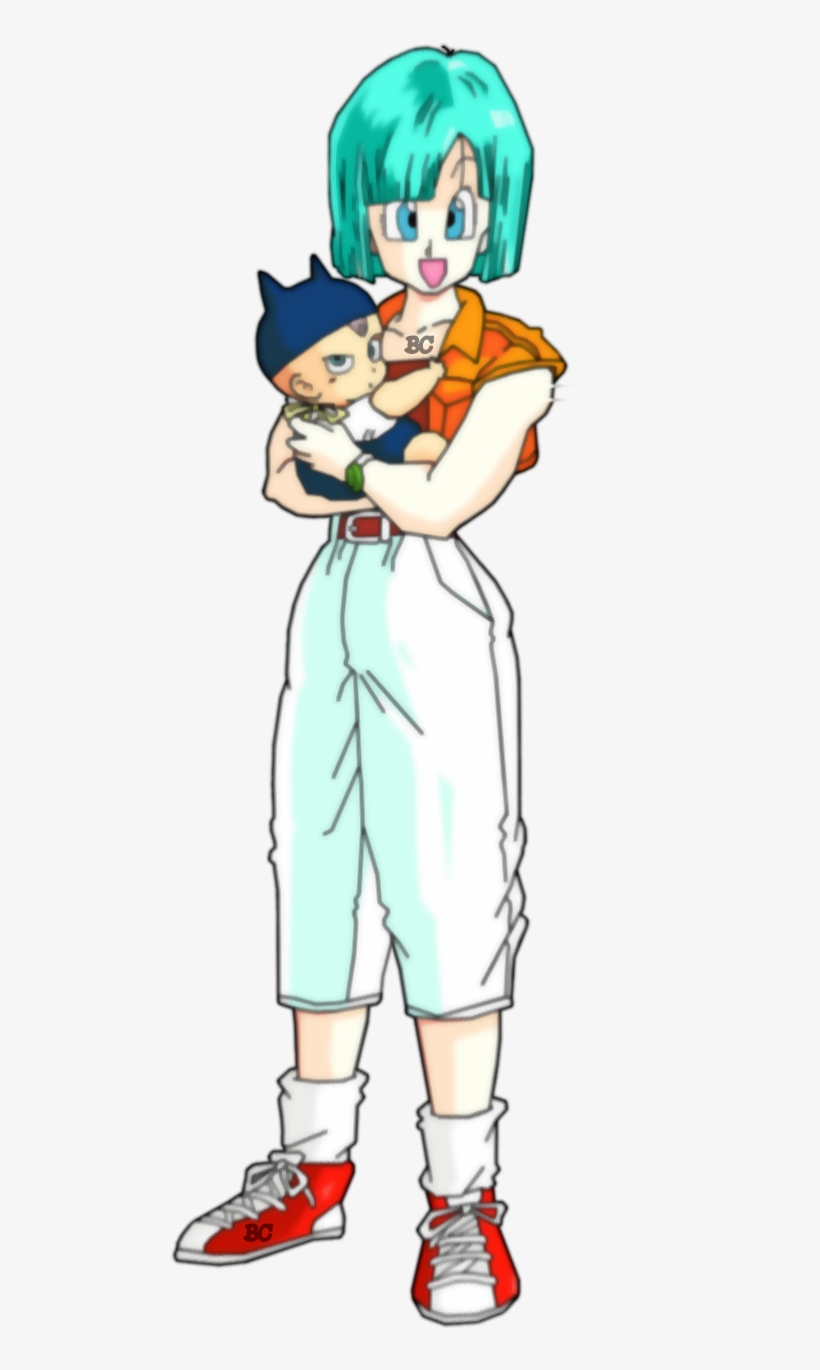 Bulma Dragonballf - Bulma Y Trunks Png PNG Image | Transparent PNG Free ...