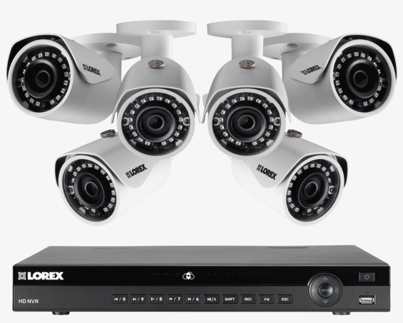 Security Nvr System, 8 Channel With 2k Resolution Ip - Lorex Hd Ip 2k ...