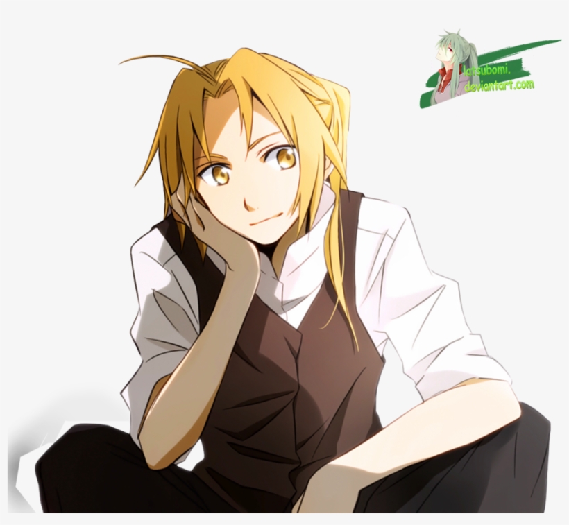 Edward Elric Riza Alphonse - Edward Elric Fullmetal Alchemist PNG Image ...