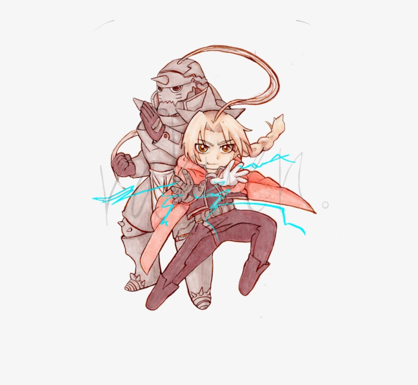 Charm Design For The Fma Bros They're Transparent Too - Cartoon PNG ...