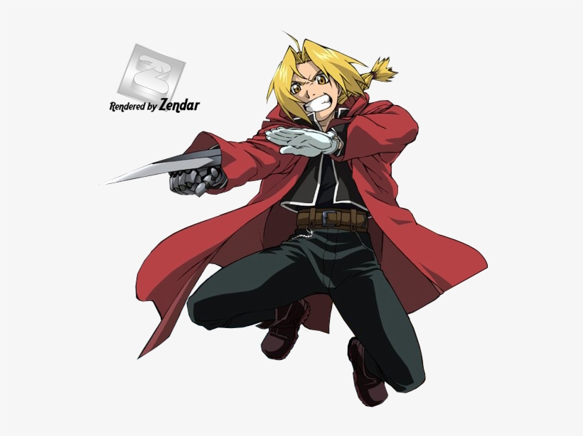 Edward Elric - Full Metal Alchemist Edward PNG Image | Transparent PNG ...