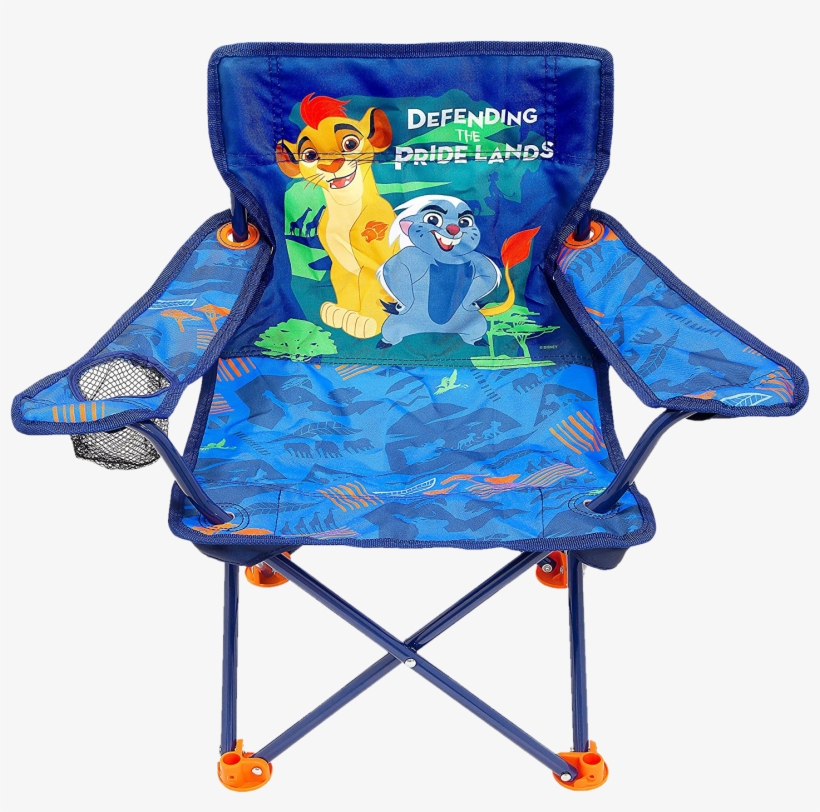 Foldaway-chair - Lion Guard Fold N Go Chair, Grey 42095 PNG Image ...