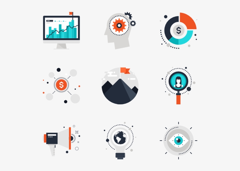 Business Png Image - Two Tone Icons PNG Image | Transparent PNG Free ...