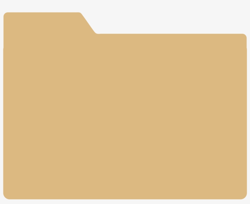 Open - Tan File Folder Transparent PNG Image | Transparent PNG Free ...