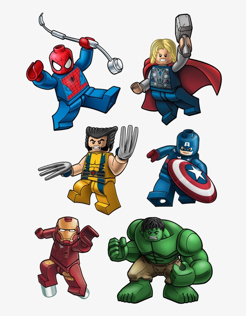 Say Hello - Lego Superhero Clipart PNG Image | Transparent PNG Free ...