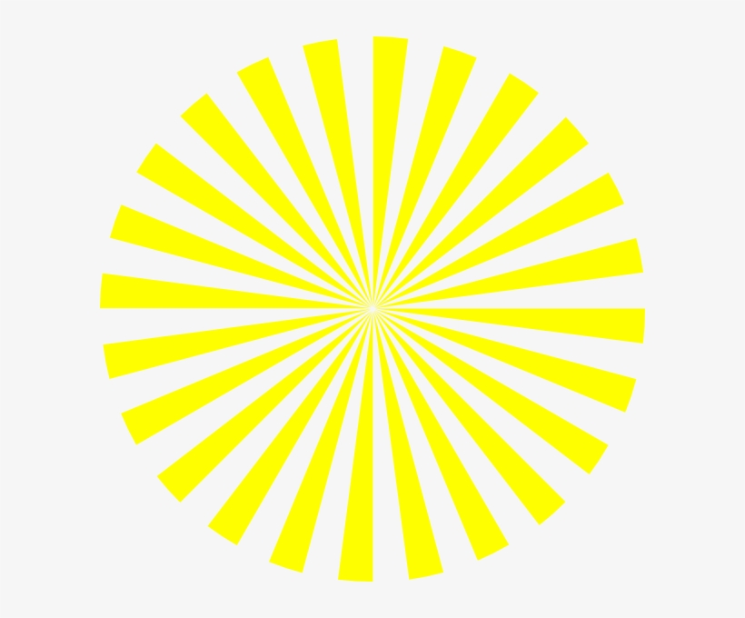 Yellow Sunburst Clip Art At Clker - Art And Craft For Teachers PNG ...