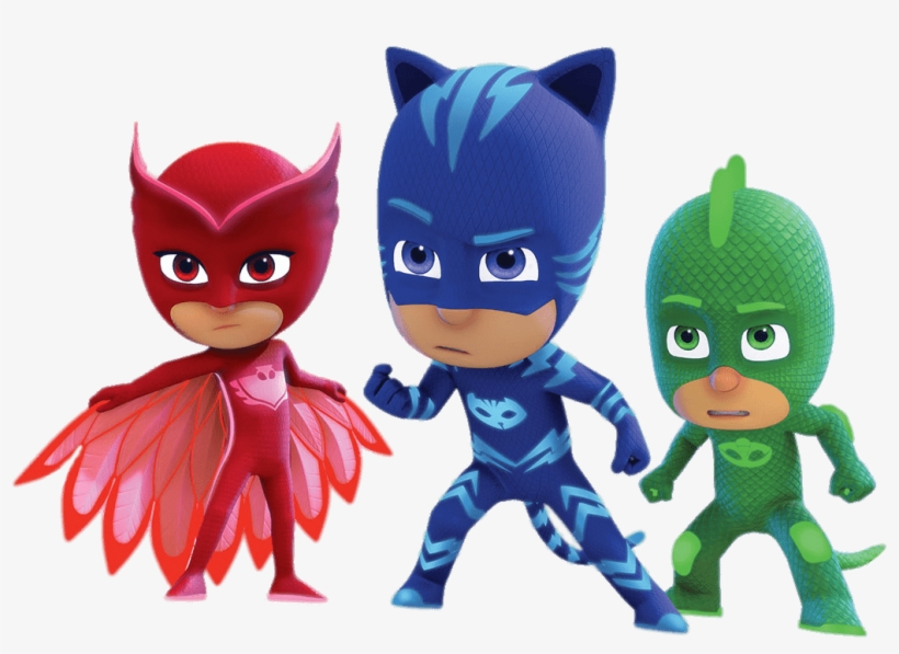 At The Movies - Pj Masks Clear Pencil Case PNG Image | Transparent PNG ...