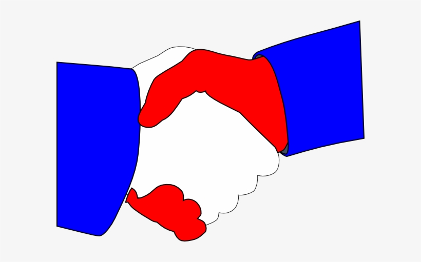 How To Set Use American Handshake Svg Vector PNG Image | Transparent ...
