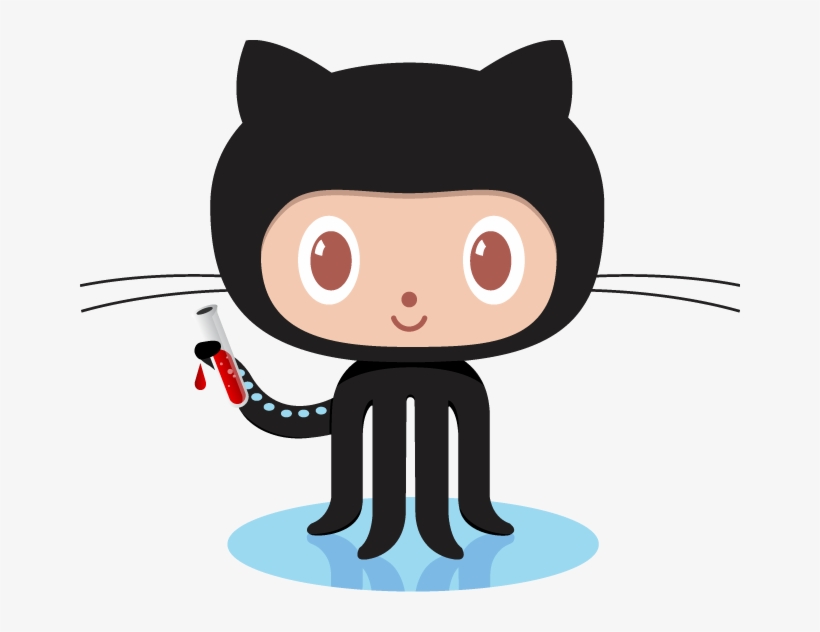 Free Hosting With Github Pages - Octopus Cat Github PNG Image ...