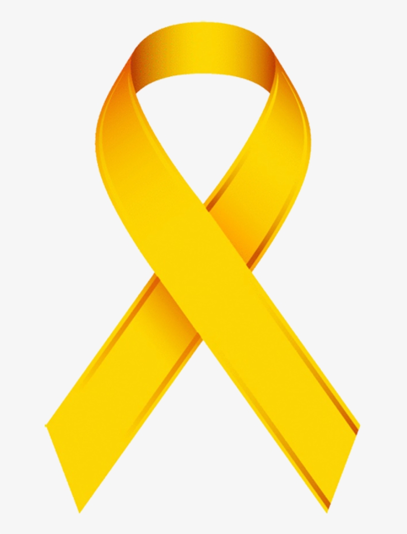 Medium Resolution - Childhood Cancer Ribbon PNG Image | Transparent PNG ...