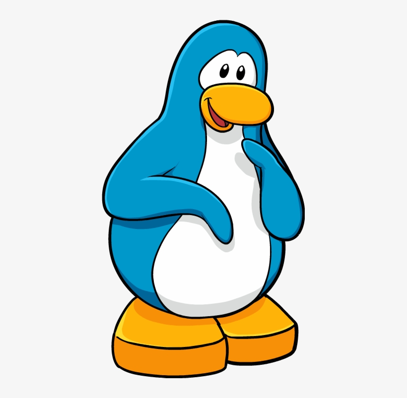 Penguin - Club Penguin Blue Penguin PNG Image | Transparent PNG Free ...