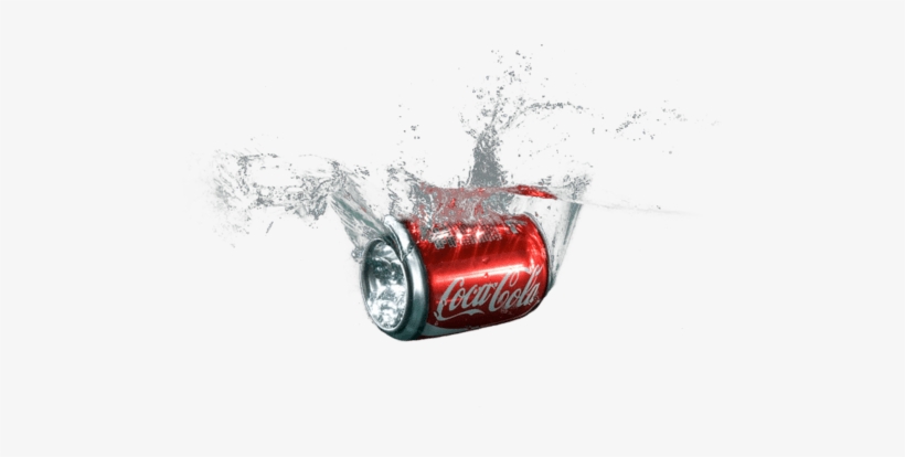 Download Coca Cola Can Splash In Water Png - Coca Cola Transparent Gif ...