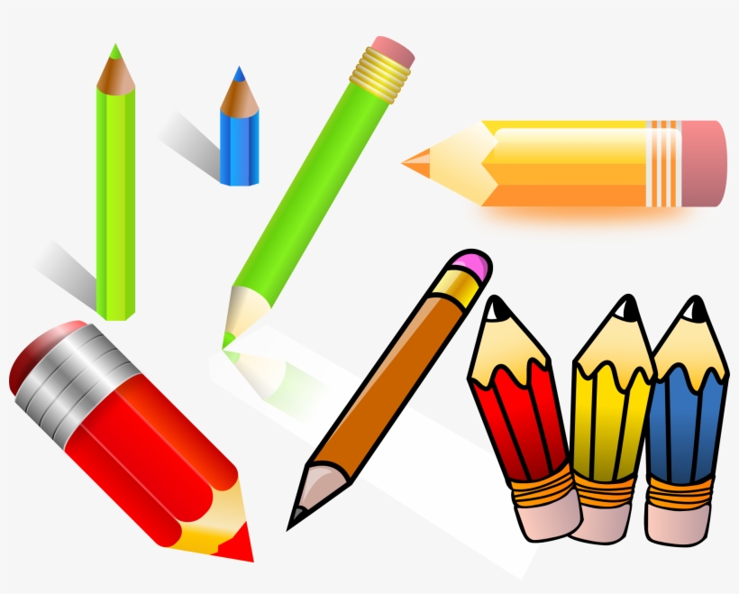 Crayon Pencil Drawing Clip Art - Desenho Colorido De Lapis De Cor PNG ...