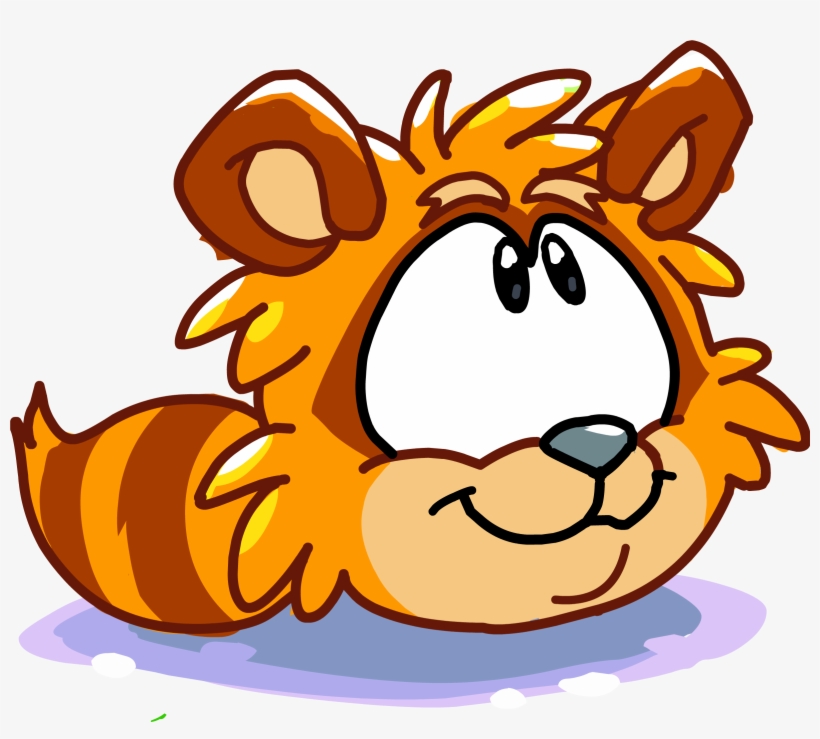 Orange Tabby Cat Puffle