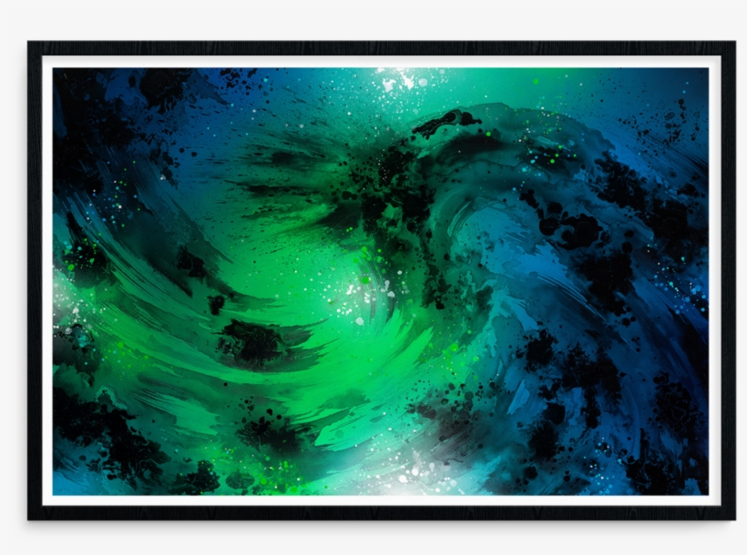 Mikael B Eternal Waves Art Print Release By Pangeaseed - The Eternal ...