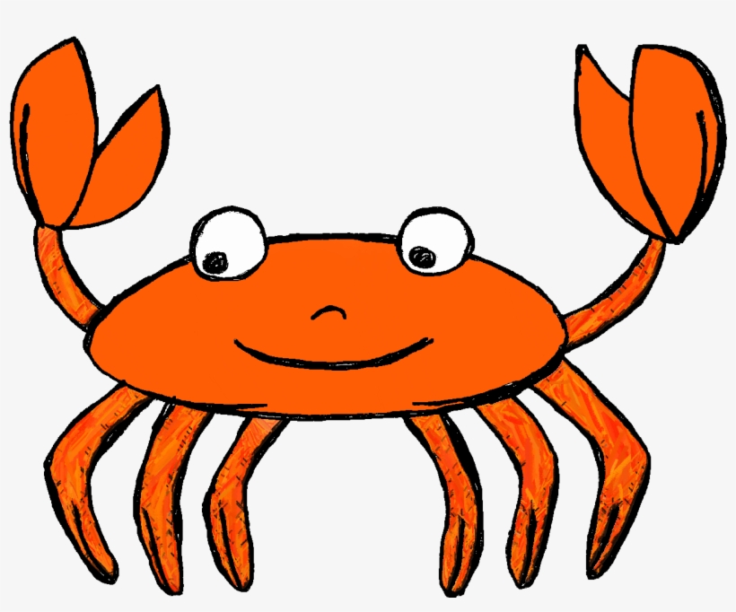 Download Crab Clipart Png - Ocean Animals Clip Art | Transparent PNG ...