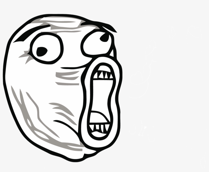 Lol Rage Face PNG Image | Transparent PNG Free Download on SeekPNG
