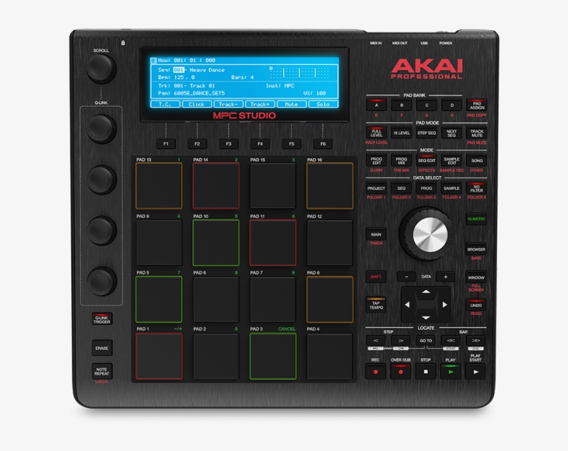 Akai Mpc Studio Drum Machine PNG Image | Transparent PNG Free Download ...